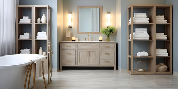 Bathroom column: measurements, materials, assembly, and space-saving ...