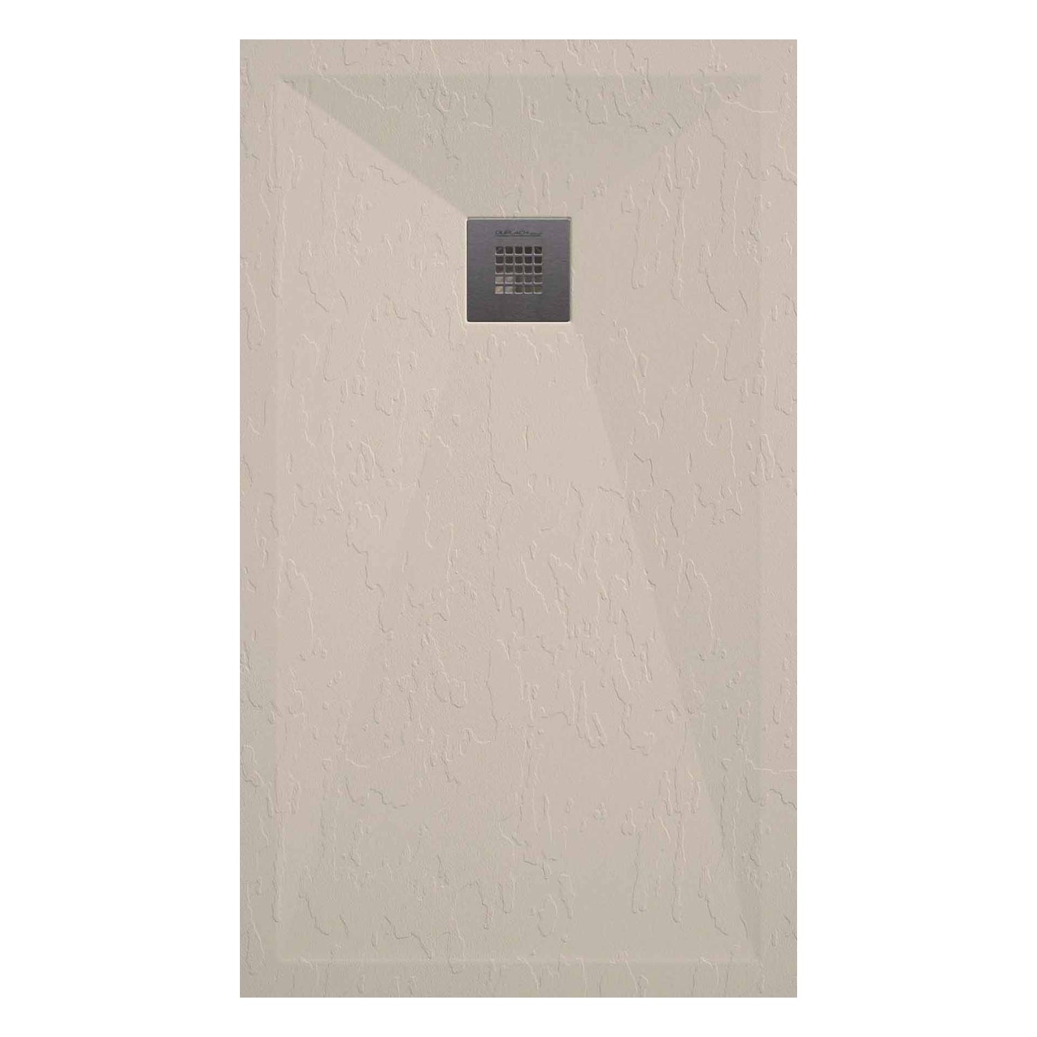 Resin shower tray model Plus 70x90cm cream slate – CeramicStore | Lo ...