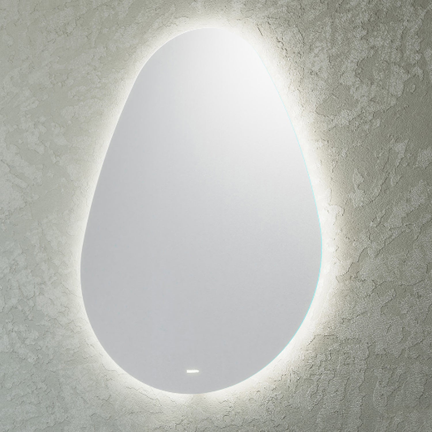 Oval mirror Vanitas line with integrated LED 61x83 cm – CeramicStore ...