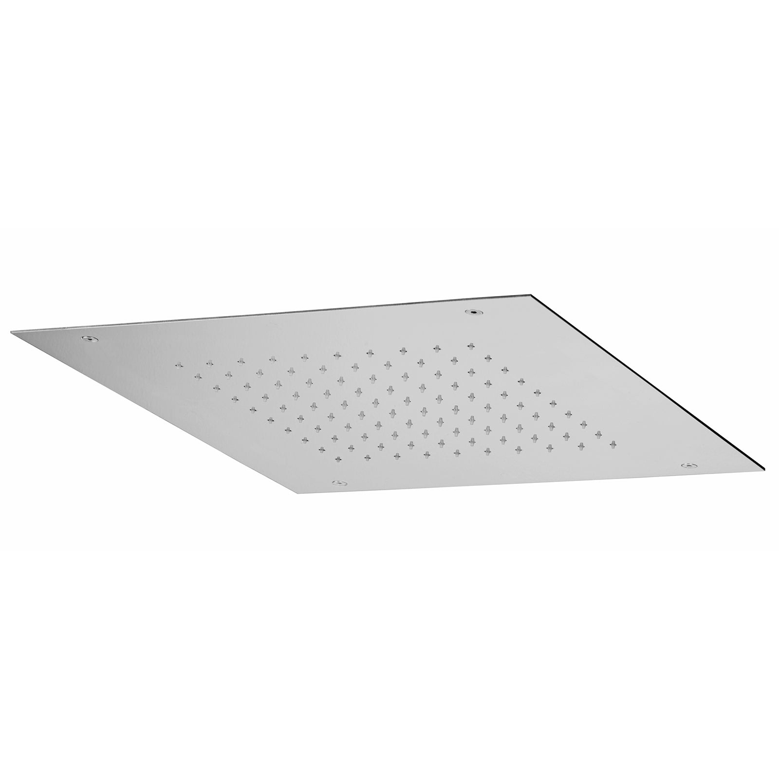 Square 43x43 cm anti-limescale shower head Paffoni New York in metal ...