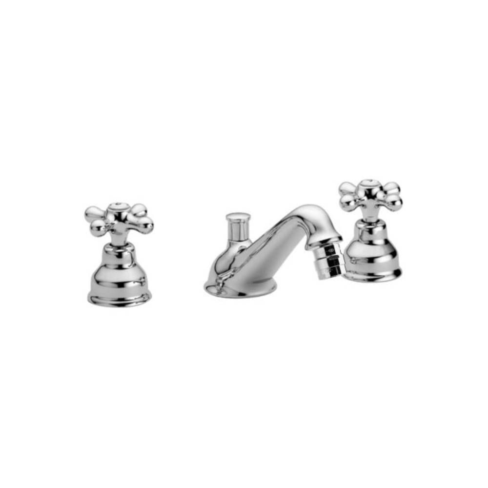 Bidet faucet with fixed spout Iris series model IRV118CR Chrome Paffon ...