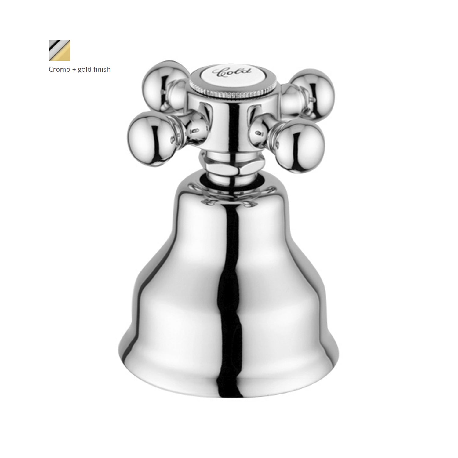 Bidet faucet Paffoni Viola series - Chrome/Gold finish – CeramicStore ...
