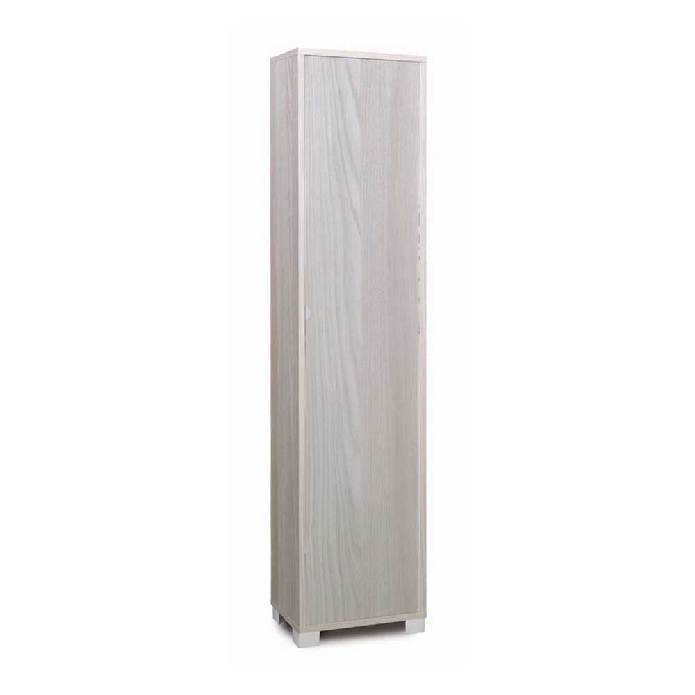 Mobile bathroom column 1 door light elm structure finish / light elm f ...