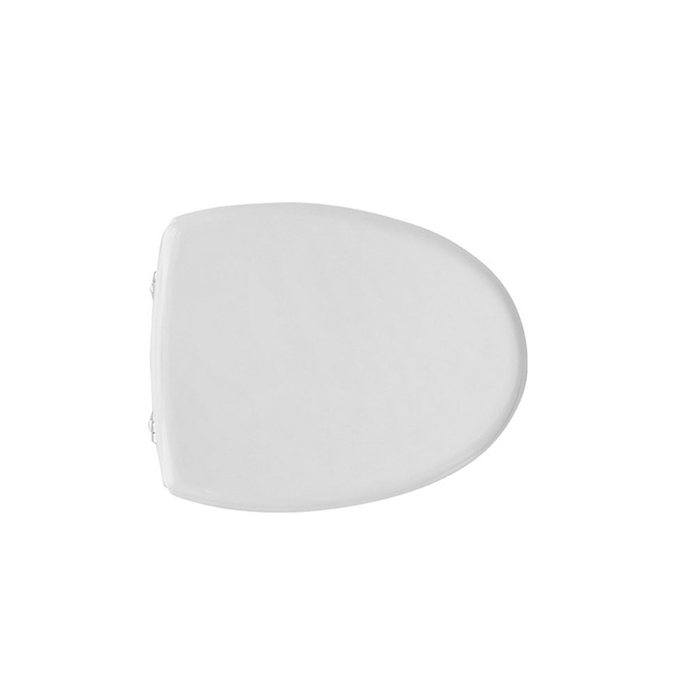 Sedile wc bianco per Catalano vaso Polis larghezza 35,7 cm cerniere fi ...
