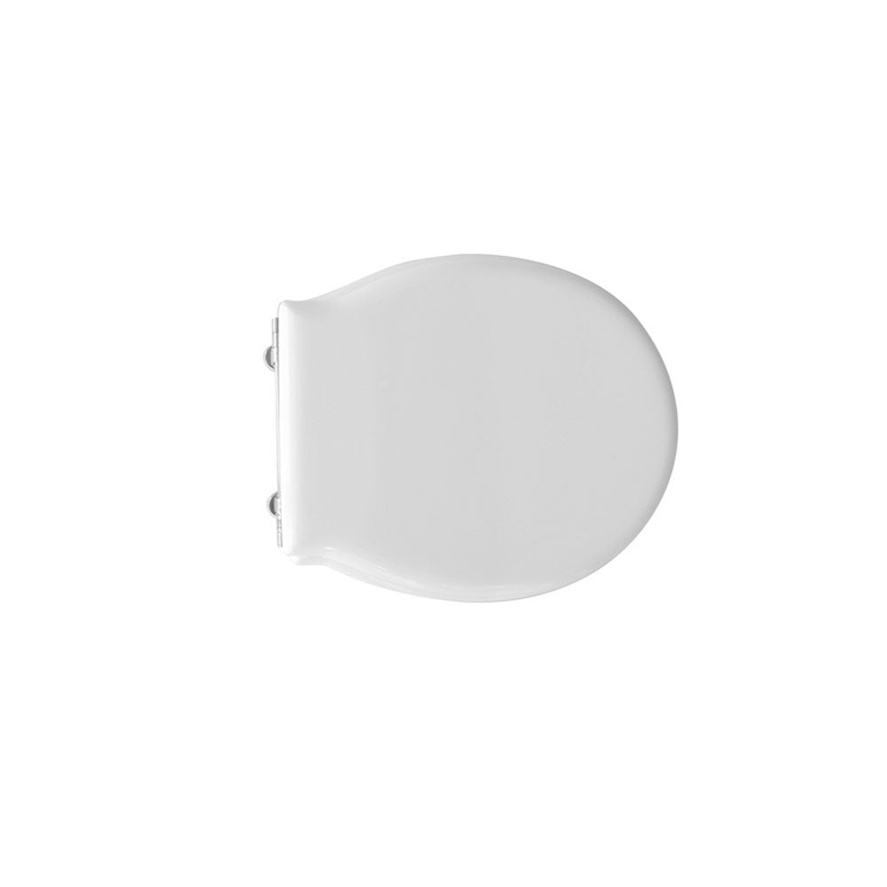 Sedile wc per Esedra vaso Poing larghezza 37,5 cm cerniere regolabili ...