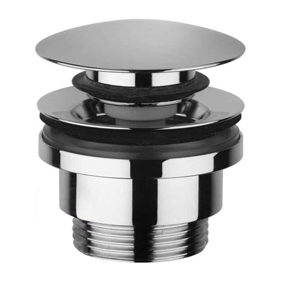 Piletta click clack per lavabi con troppo pieno Paffoni Light Exclusiv ...