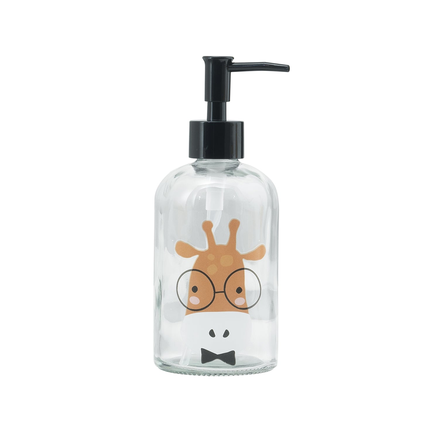 Soap dispenser with black plastic pump Gedy Gioia series - Giraffe ...