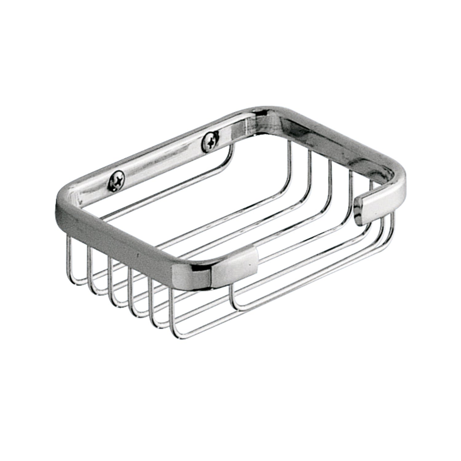 Single wire soap holder Augustus model by Gedy - Chrome – CeramicStore ...